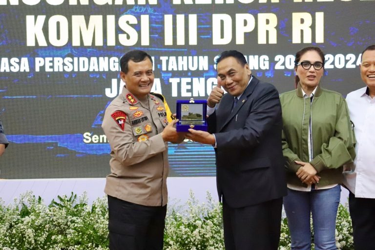 Komisi III DPR-RI Apresiasi Kinerja Polda Jateng - Nusantara Jaya News