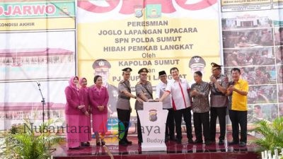 Kapolda Sumut Resmikan Joglo Anton Soedjarwo di SPN Hinai, Lambang ...